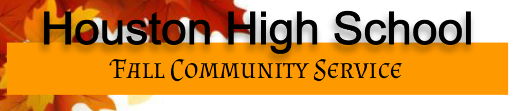 HHS Fall Community Service Day! | Houston High School