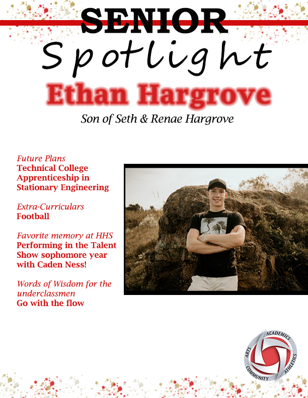 Senior Spotlight - Ethan Hargrove | Houston High School