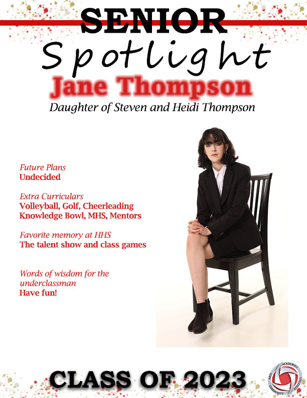 Senior Spotlight - Jane & Sydney Thompson | Houston High School